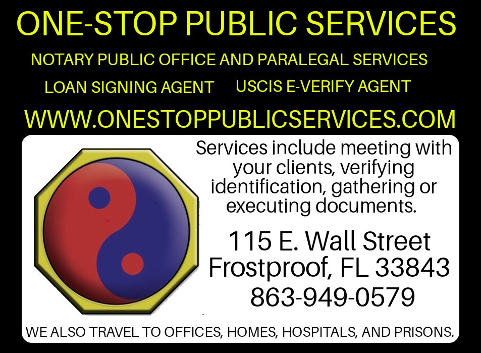 Paralegal Services - One-Stop Public Services, Inc.